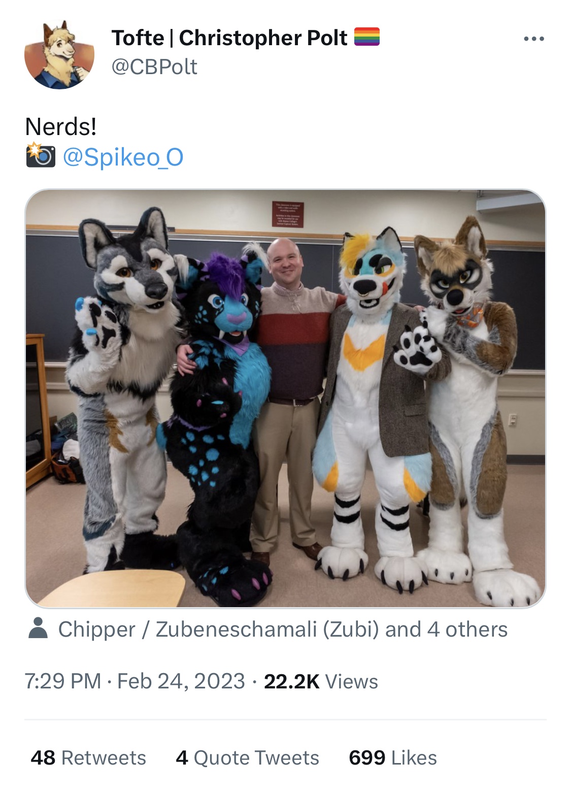 Boston College Professor Brings Furries to Class [WITH PHOTOS] – HCRN