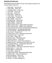 The Karen Read Trial: witness lists released – HCRN